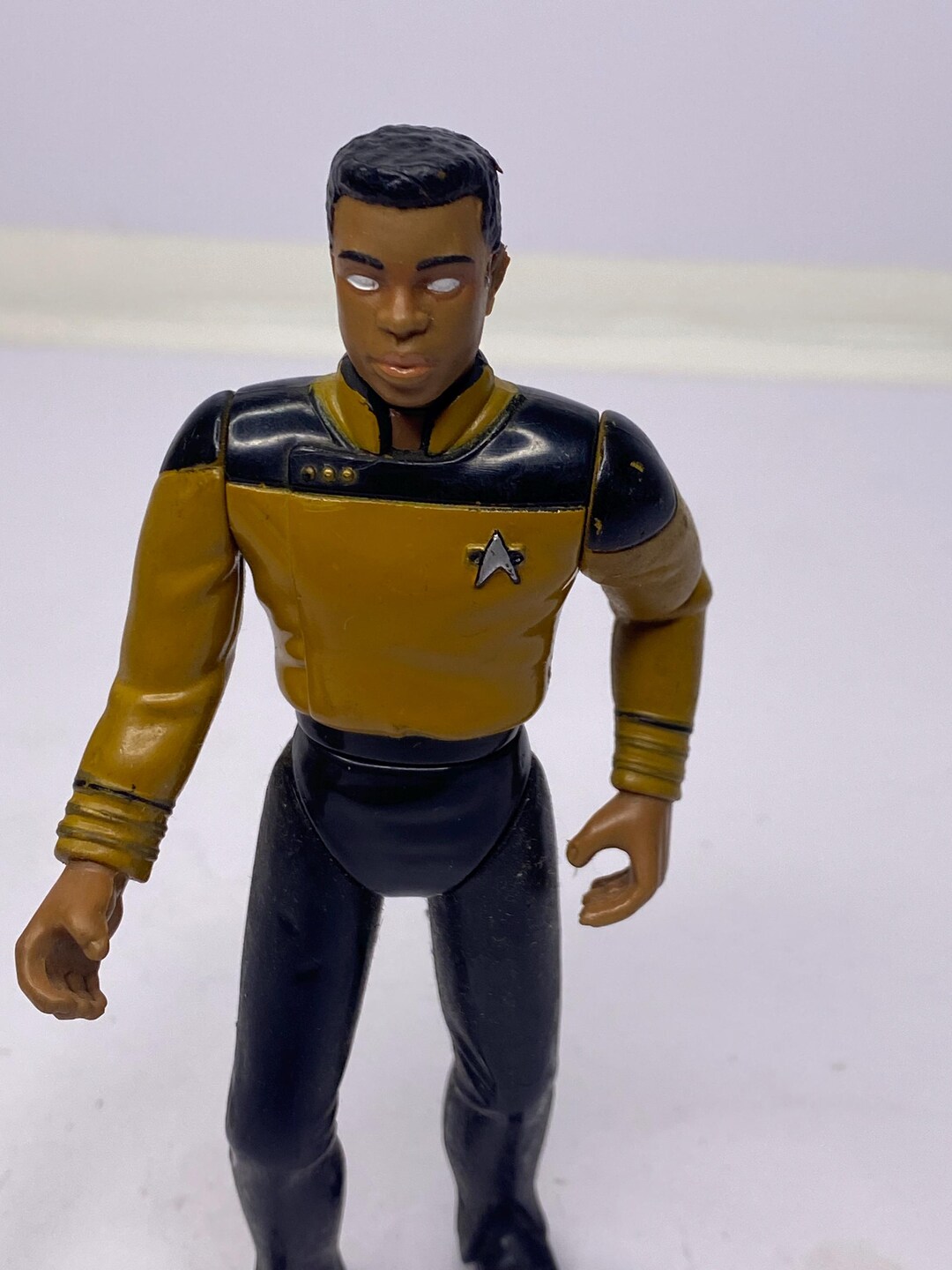 Star Trek Lt Commander Geordi Laforge Action Figure 4 5 Tall 1994