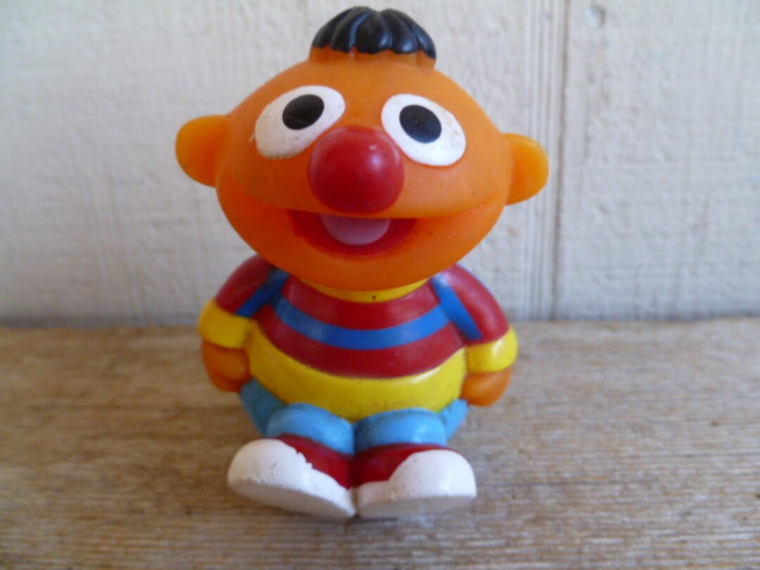 Muppets Sesame Street Ernie Figure Cake Topper 2.5" Tall Applause - Etsy