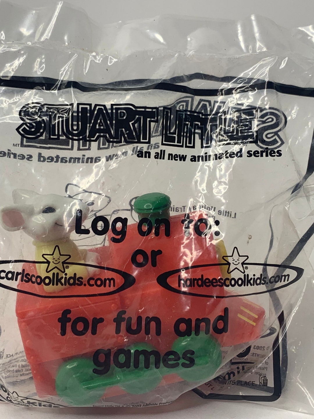 Stuart Little Holiday Train Fast Food Toys Carls Jr 2003 - Etsy