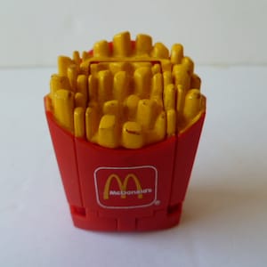 Mcdonalds French Fries Happy Meal Transformer 2" Tall 1987 - Etsy