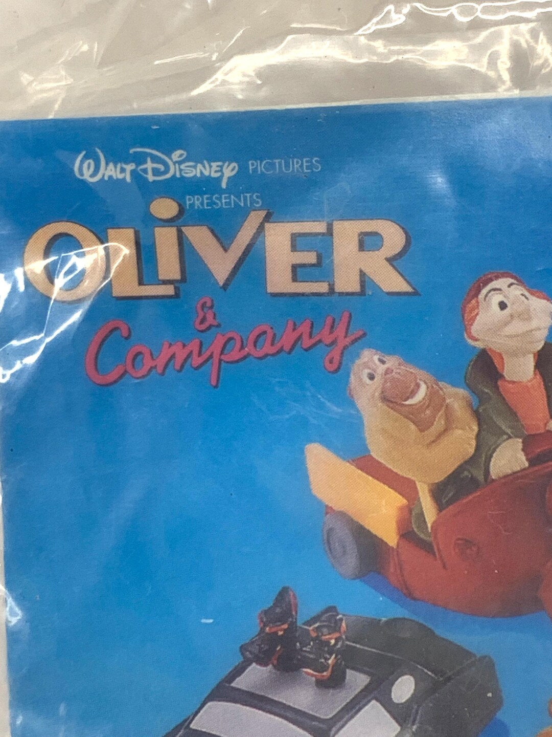 Oliver & Company Dodger Wind up Toy NIP 2.5" Tall 1996 Burger King Kids ...