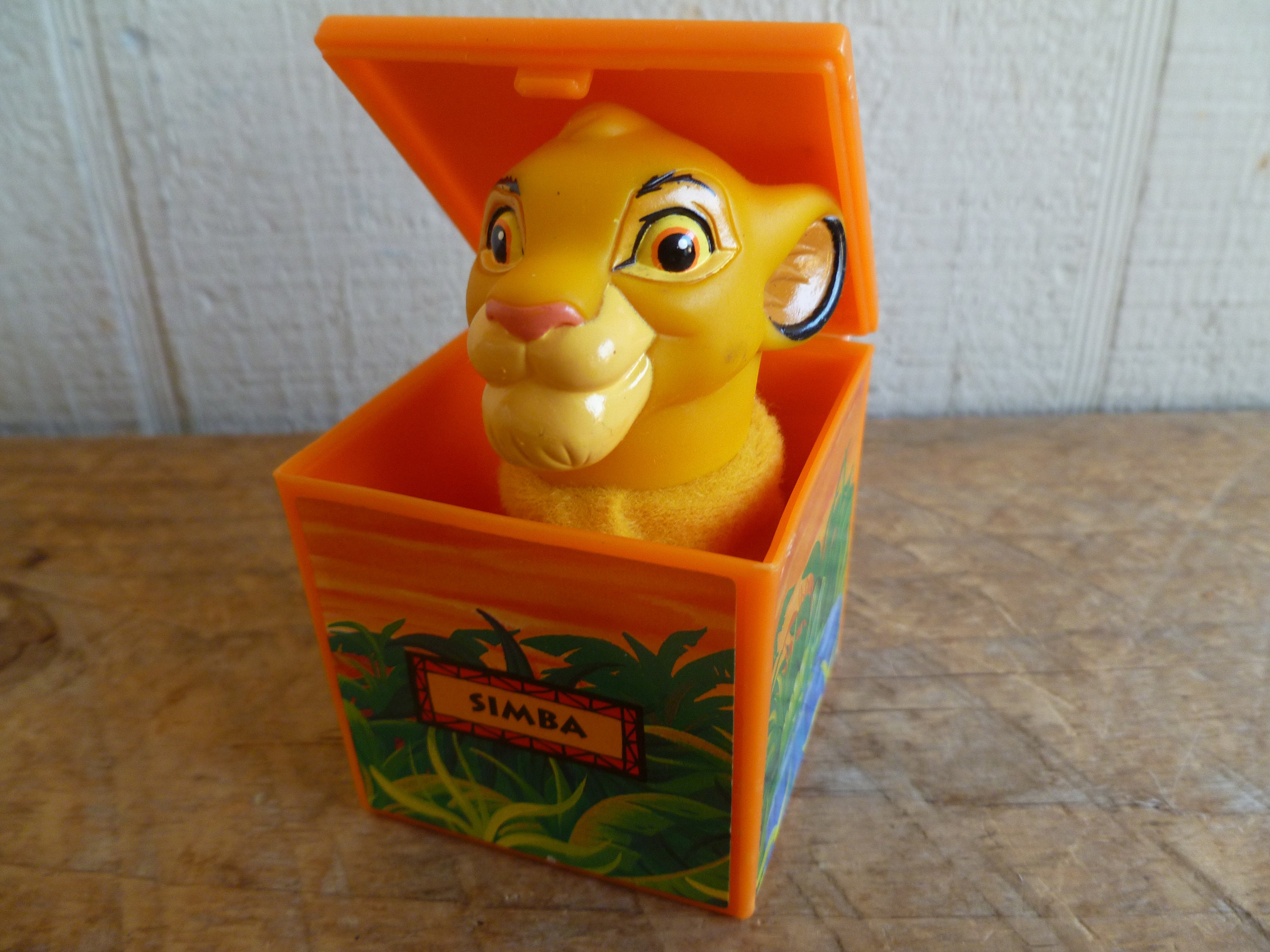 Disney Lion King Simba Finger Puppet Burger King - Etsy