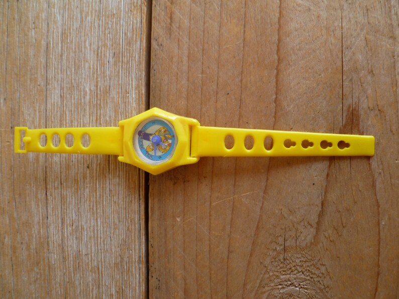 The Simpsons Plastic Toy Watch | Etsy