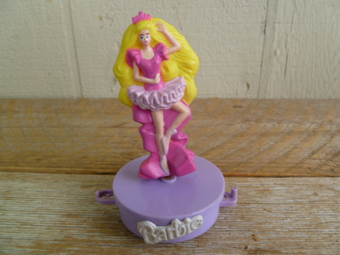 Barbie Spinning Figurine New in Package Mattel Mcdonalds - Etsy