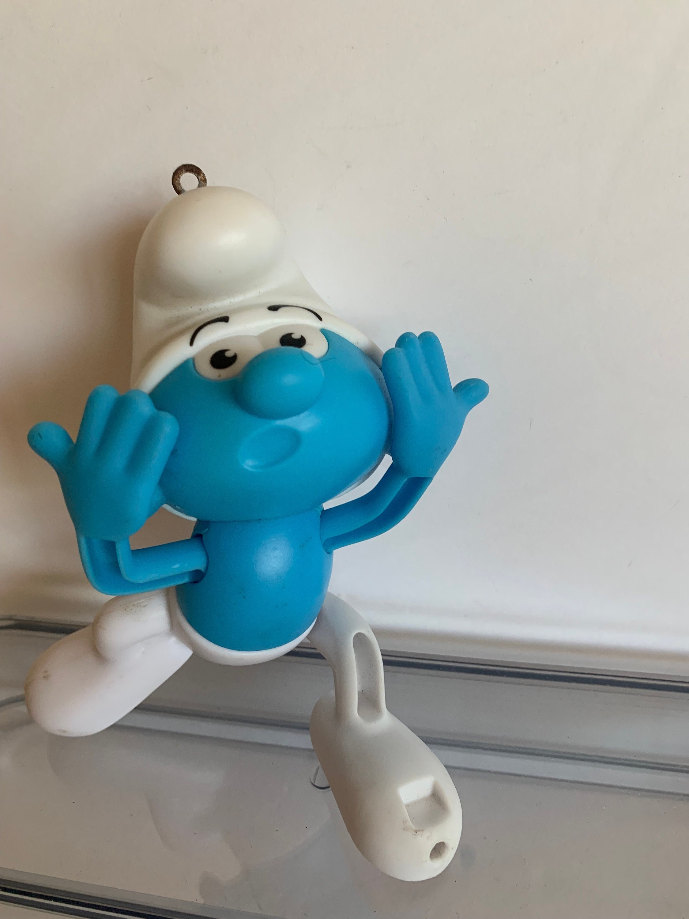 Clumsy Smurf Christmas Ornament Figurine Cake Topper 5 Clumsy Smurf Christmas Ornament Figurine Cake Topper 5