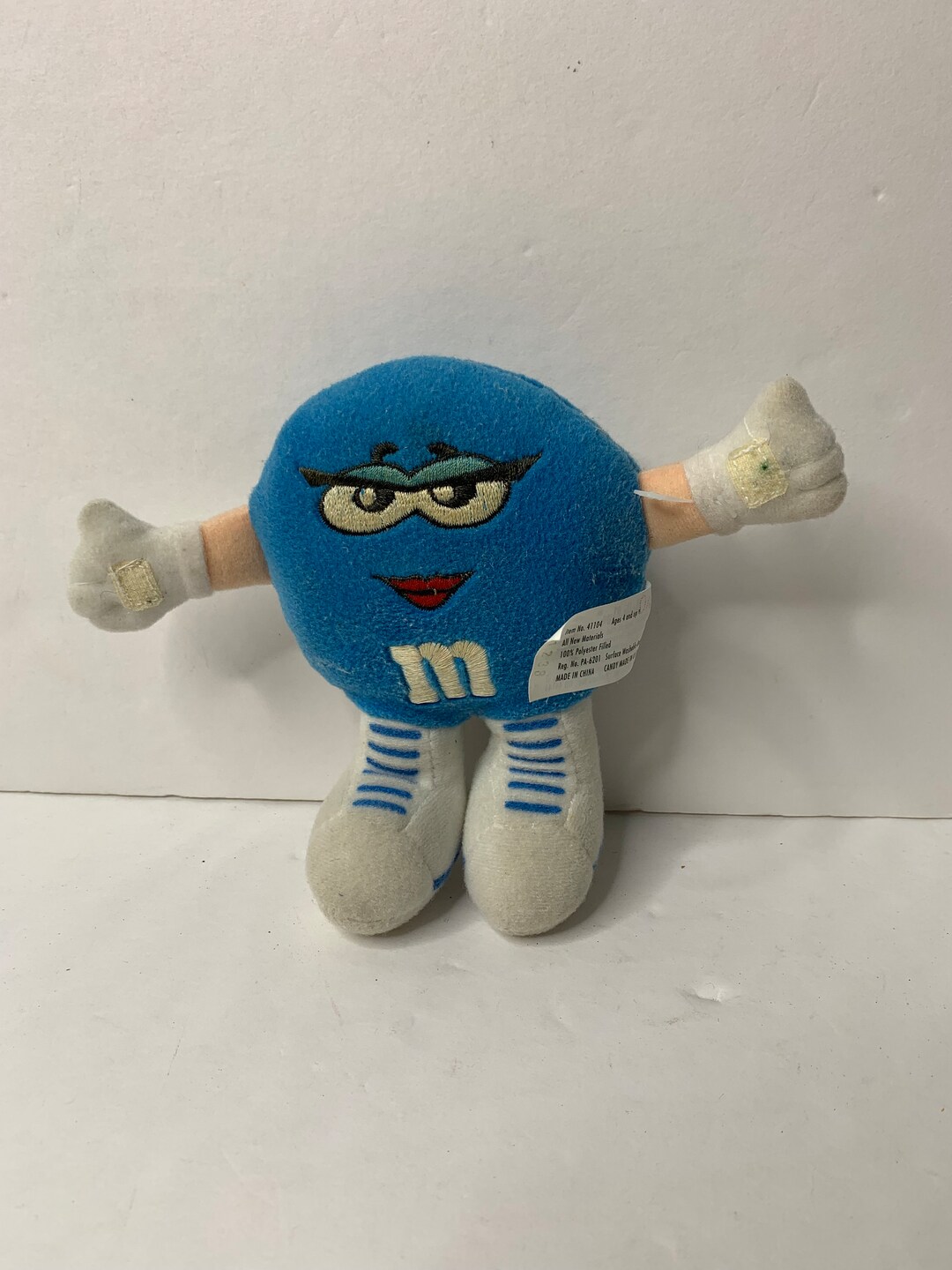 Mars M & M Candy "bella Blue" Plush 5" Tall 1998 Stuffed Toy - Etsy