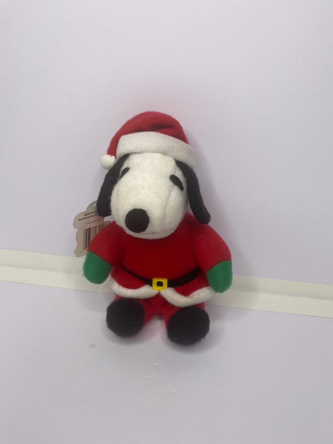 Whitmans Snoopy Santa Clause Plush Peanuts Charlie Brown W/ Tags 8 ...