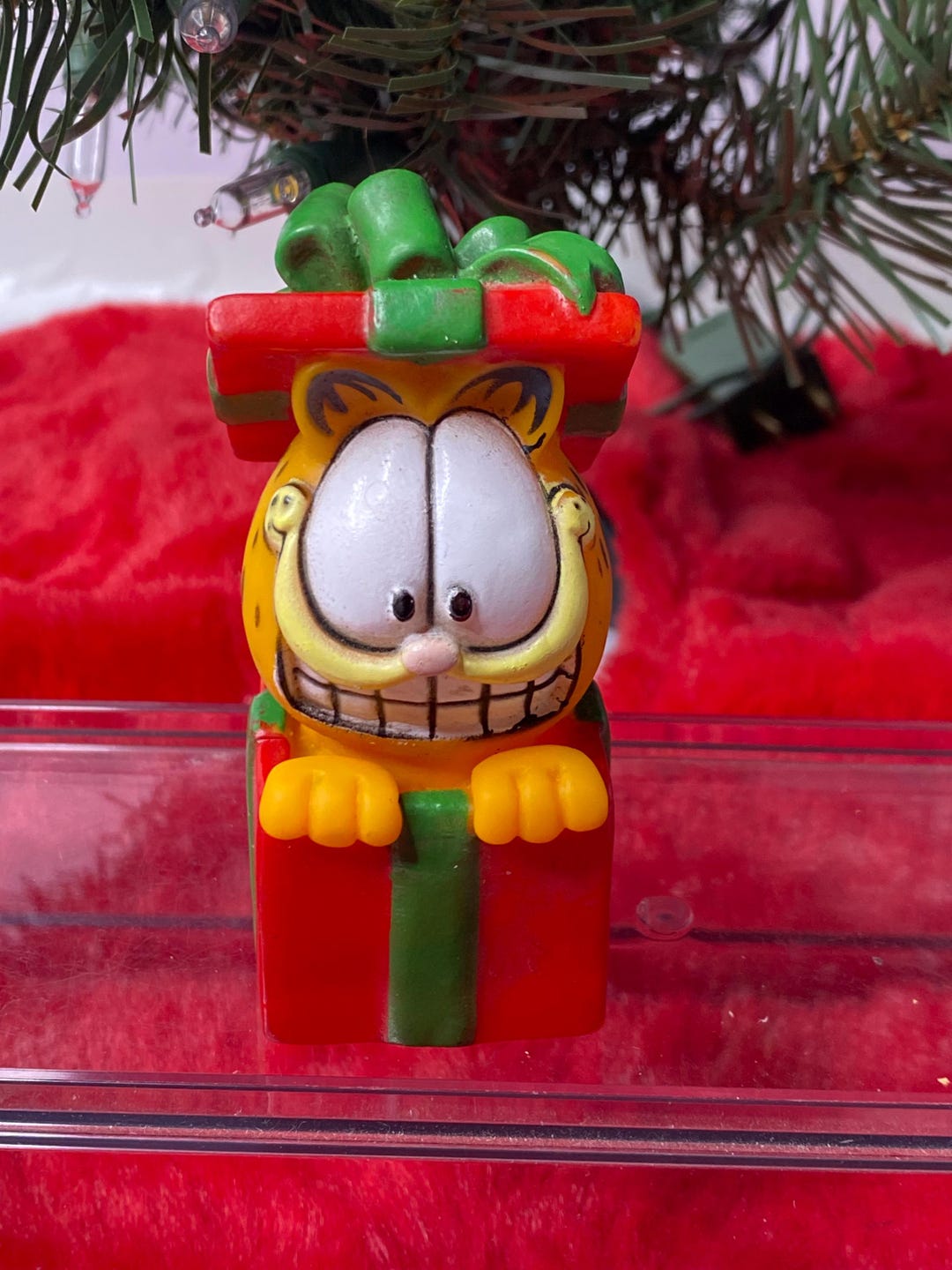 Garfield Present Vinyl Happy Holidays Carl's Jr. Fast Food Premium 3 ...