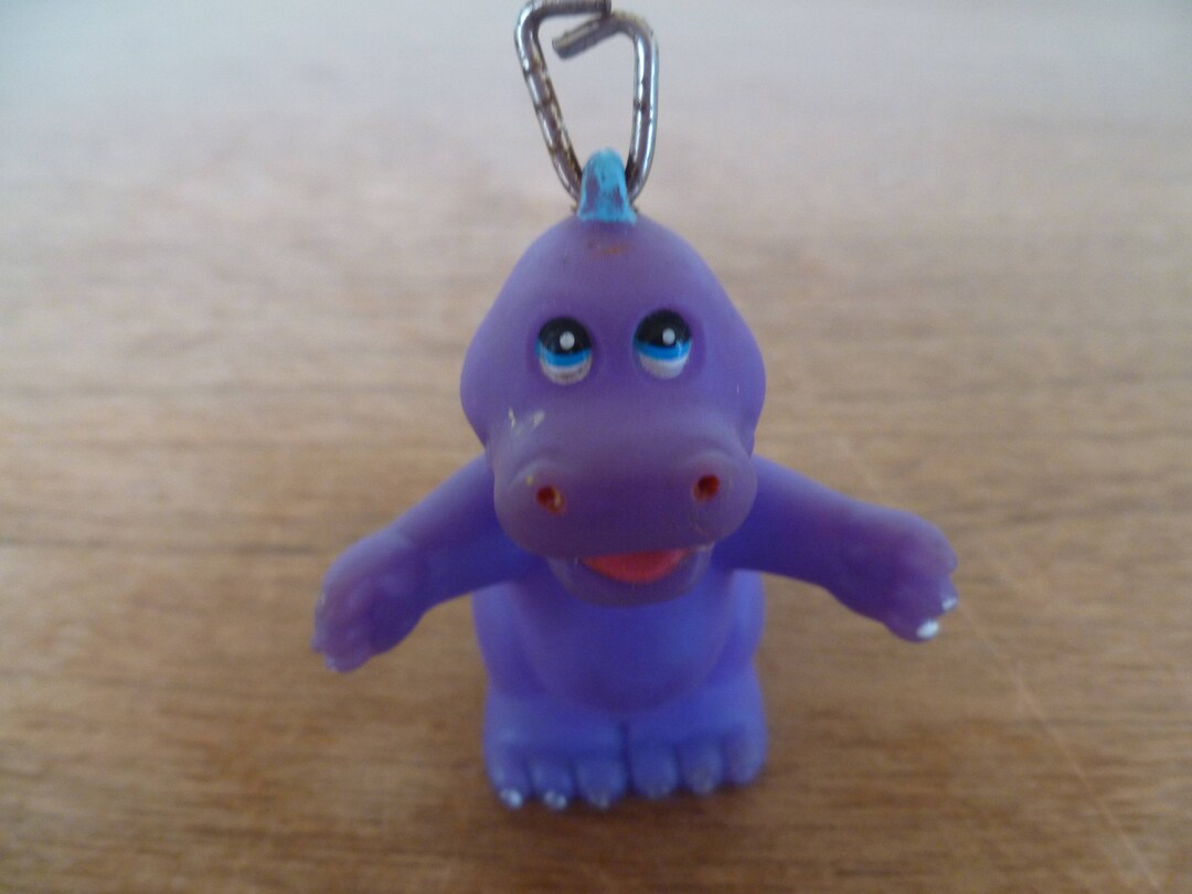 Barney Cake Topper PVC Charm 2.75" Tall 1992 - Etsy