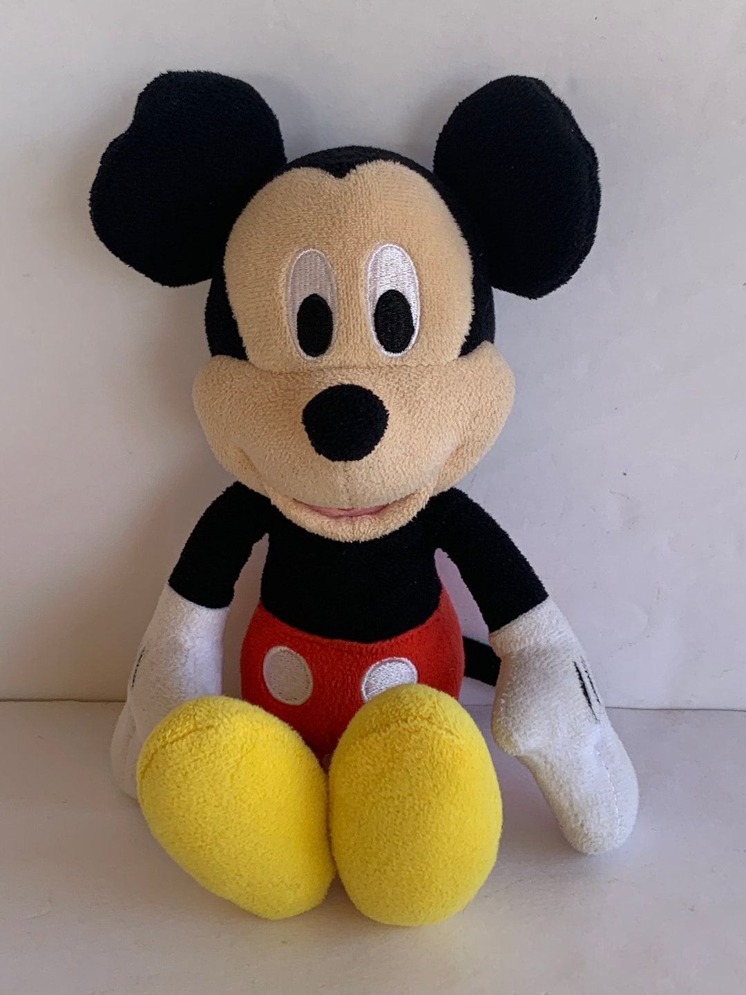 Vintage Plush Mickey Mouse Doll Walt Disney - Etsy