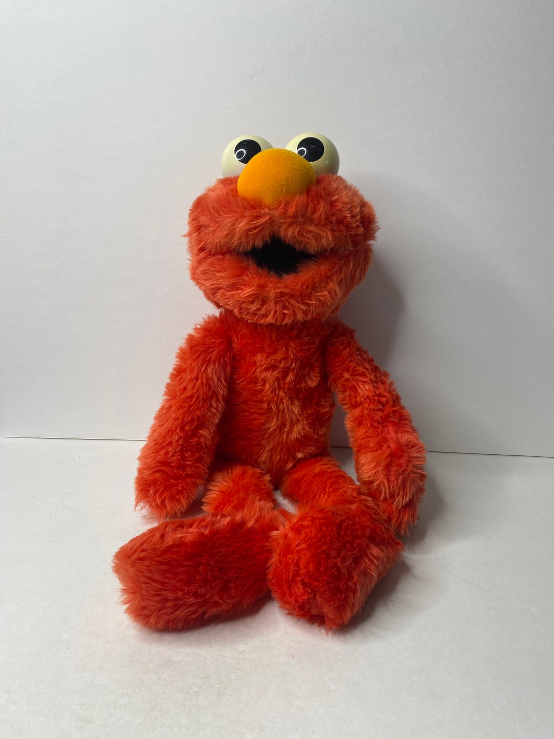Sesame Street Plush Elmo Doll Muppets Applause 20" Tall 1997 Stuffed ...