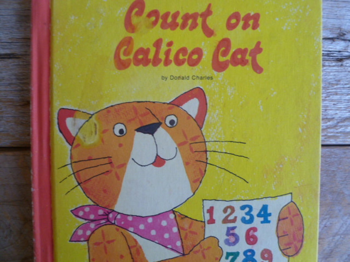 Count on Calico Cat Vintage Hardback Book Donald Charles - Etsy