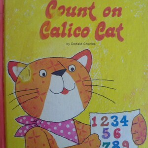 Count on Calico Cat Vintage Hardback Book Donald Charles - Etsy