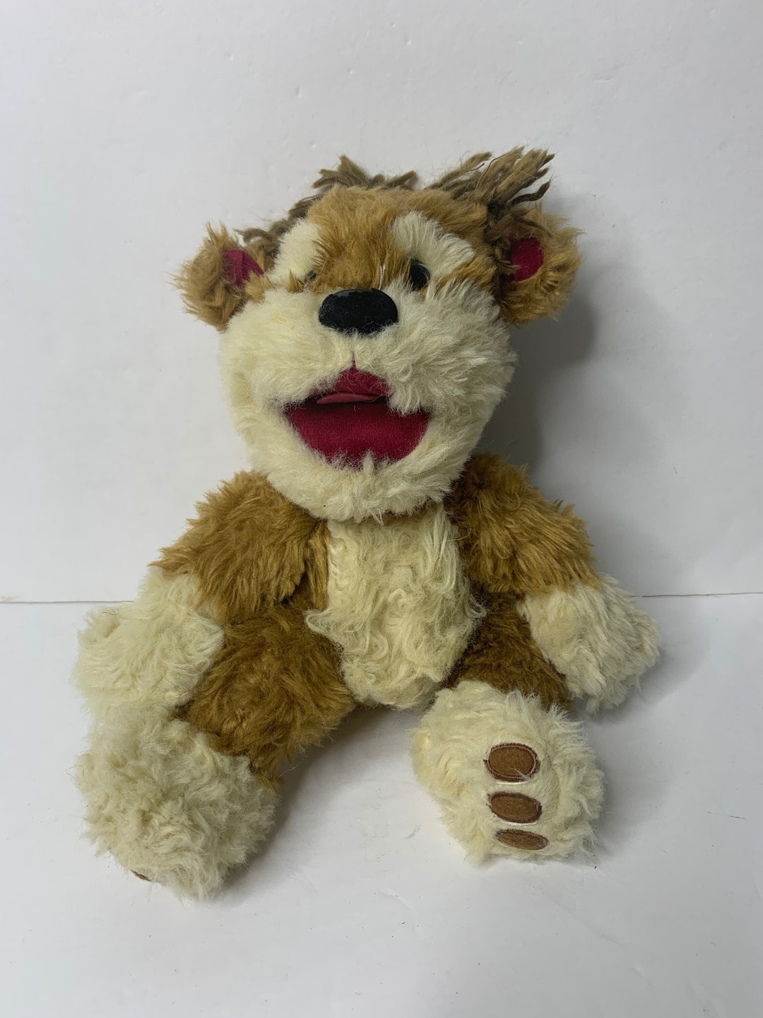 First Edition Stately Proud to Be A Mutt Beige Puppy Dog With Red ...