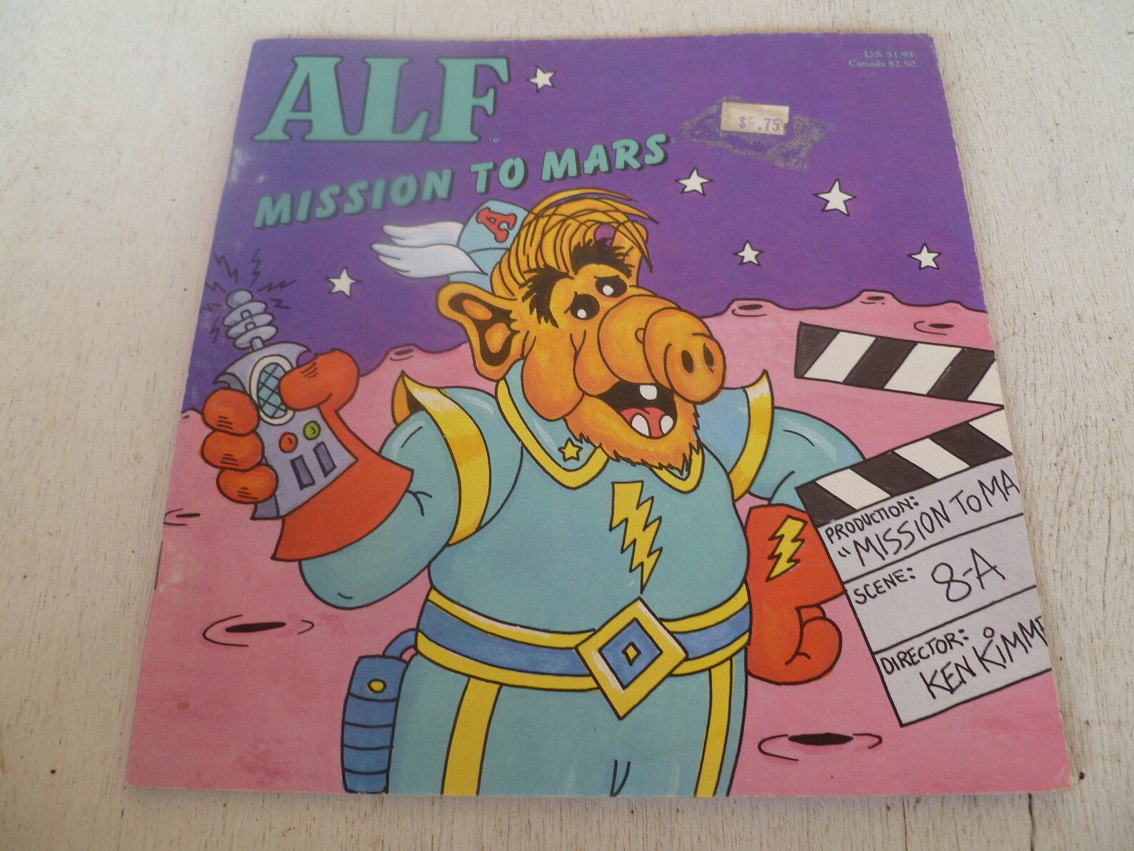 Vintage Alf Childrens Book alf Mission to Mars - Etsy