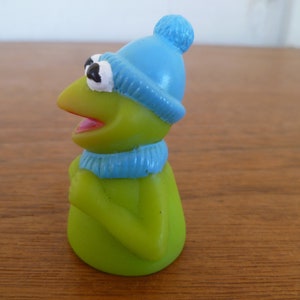 Muppets Kermit the Frog Finger Puppet 2 Tall - Etsy