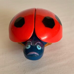 The Grouchy Ladybug Finger Puppet Eric Carle 3" Long 1977 - Etsy