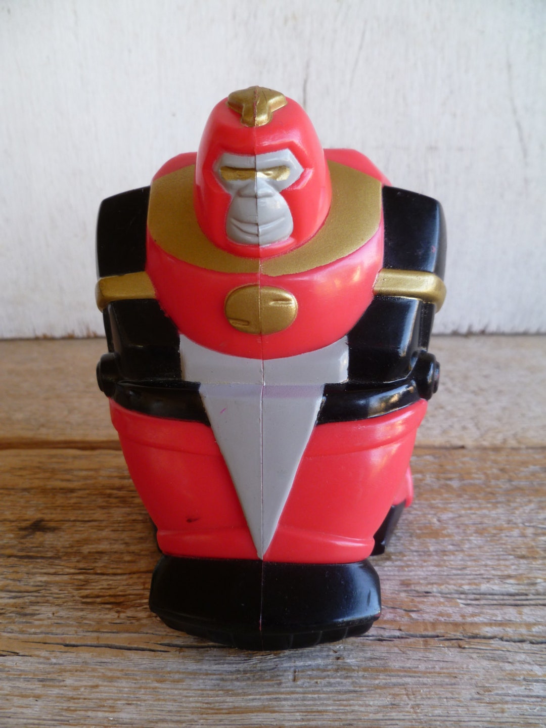 Red Mighty Morphin Power Rangers Gorilla Zord Red - Etsy