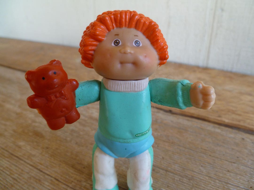 Cabbage Patch Kids Miniature Figurine Doll Cake Topper 3.5" Tall 1984 ...