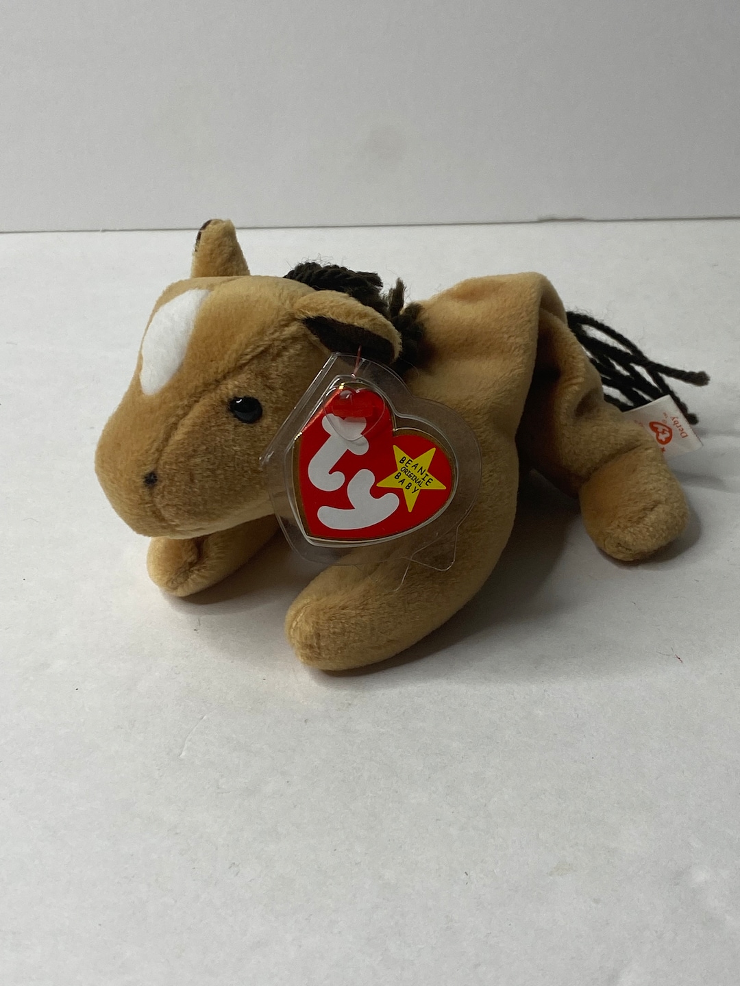 Ty Derby the Horse Coarse Mane Beanie Babies Plush Horse W/ Tags 8.5 ...