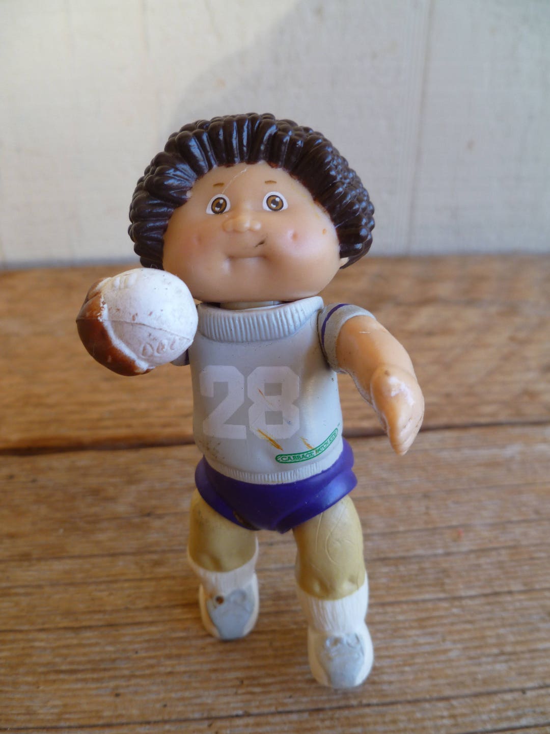 Cabbage Patch Kids Miniature Figurine Doll Baseball Player - Etsy