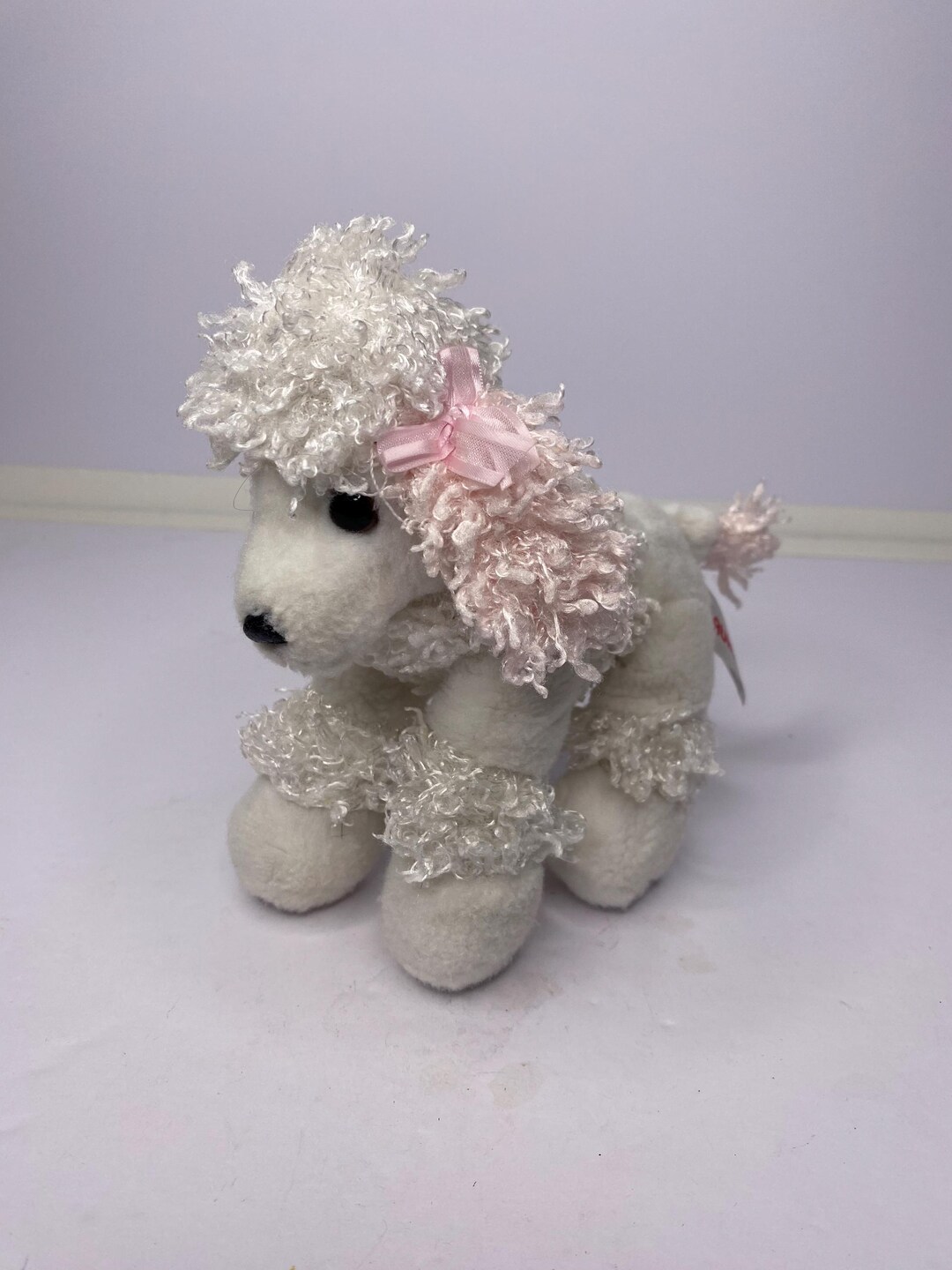 Aurora Plush Poodle Puppy Dog Vintage 8" Long Stuffed Animal Toy - Etsy