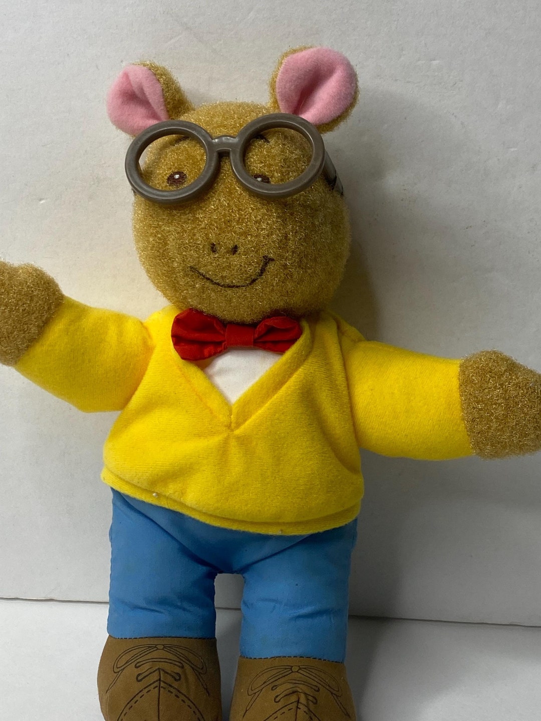 Arthur Plush Playskool Hasbro 10" Tall 1996 Missing Voice Box Vintage ...