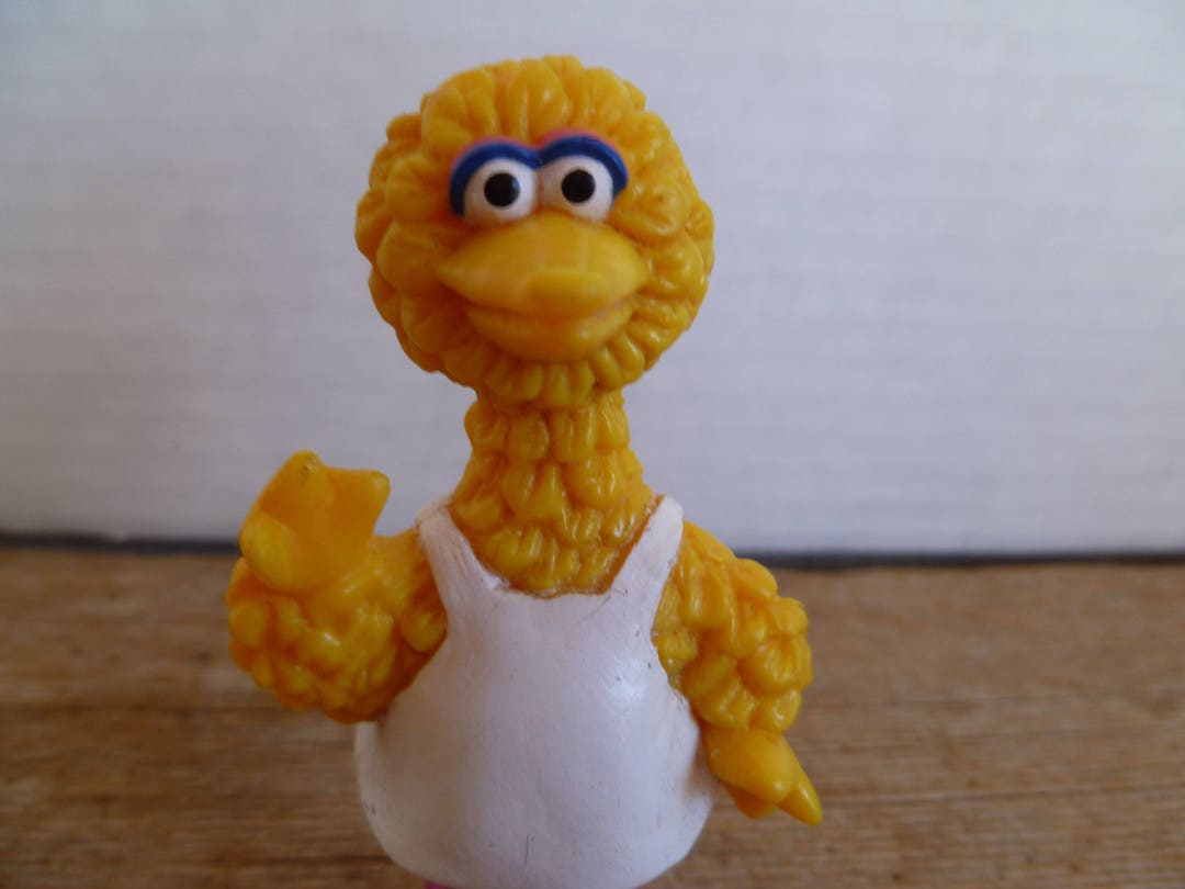 Sesame Street Big Bird Figure Cake Topper 3" Tall Applause - Etsy