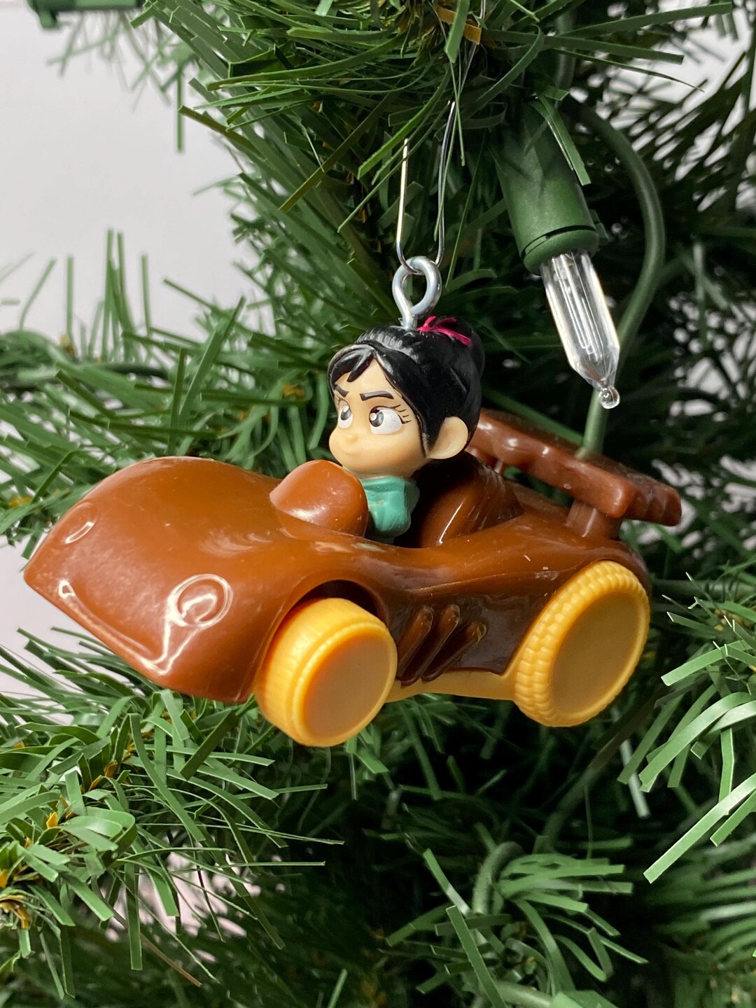 Wreck It Ralph Vanellope Car Christmas Ornament Cake Topper 3" Long - Etsy
