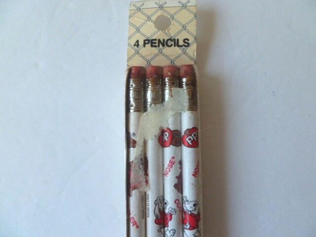 Pound Puppies Pencil Set NIP Tonka 9" Long 1986 - Etsy