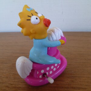 Maggie Simpson Wind up Doll the Simpsons Cake Topper 4.5" Tall 1990 - Etsy