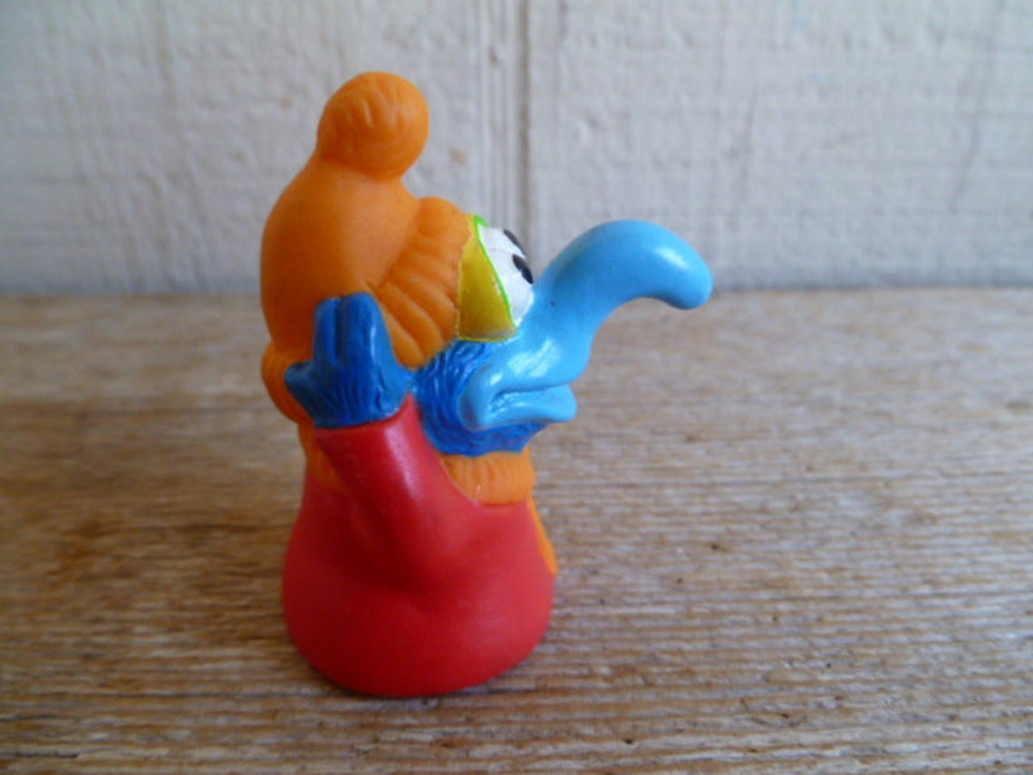 Vintage Sesame Street Gonzo Finger Puppet Miniature Pvc Cake | Etsy