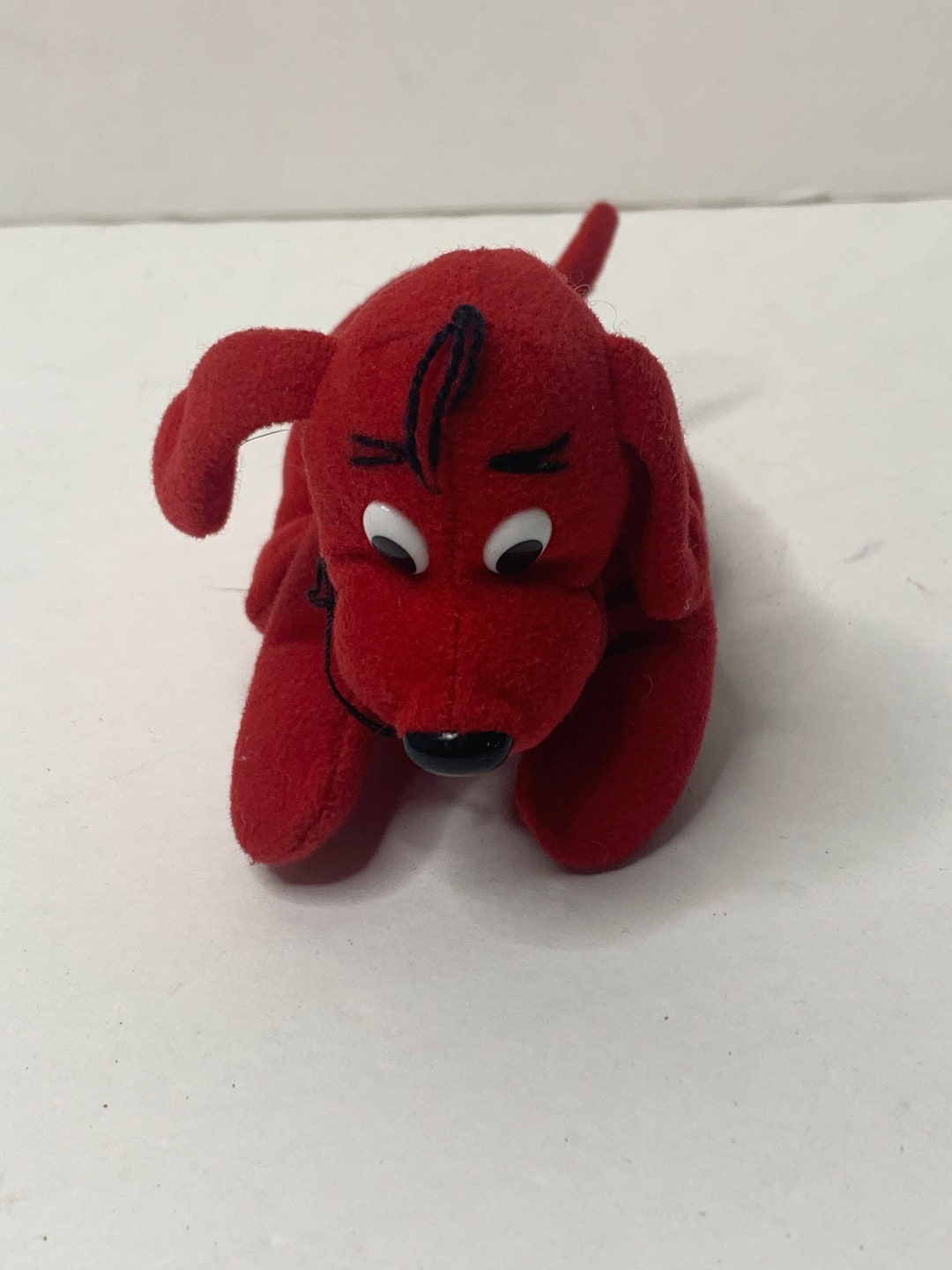 Clifford the Big Red Dog Plush No Tag 5" Long Stuffed Animal Toy - Etsy