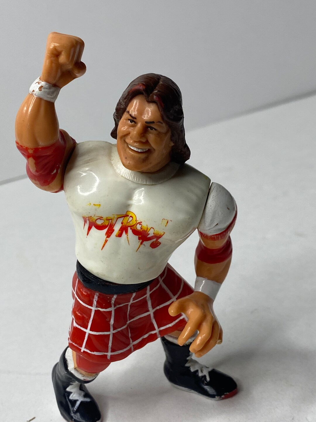 WWF "rowdy Roddy Piper" Wrestler Action Figure 4.5" Tall 1991 Titan ...