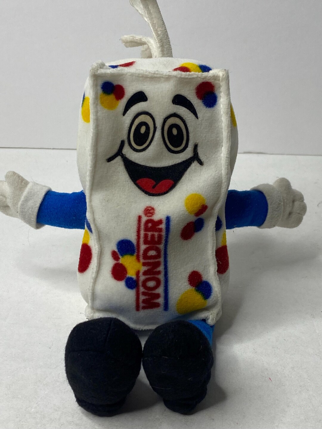 Wonder Bread Plush freddy the Fresh Guy Stuffed Bean Bag Toy 12 Tall ...