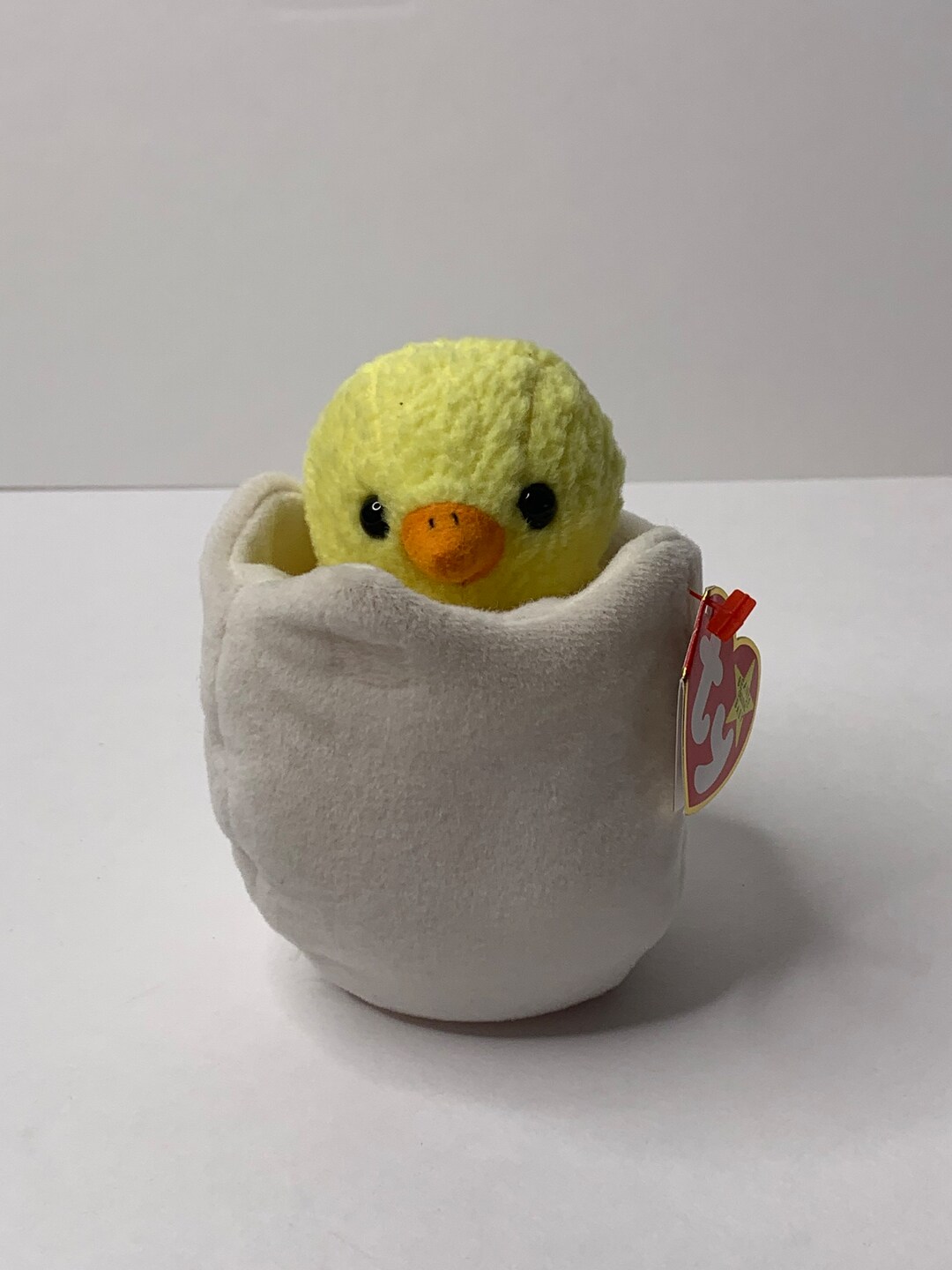 Ty Beanie Baby Plush Yellow Chick and Egg eggbert W/ Tags 6 Tall 1999 ...