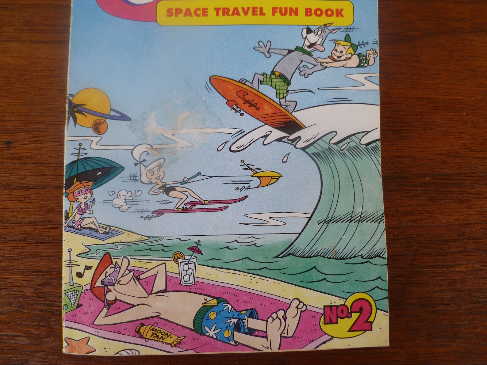 Denny's The Jetsons Space Travel Fun Book Hanna Barbera | Etsy