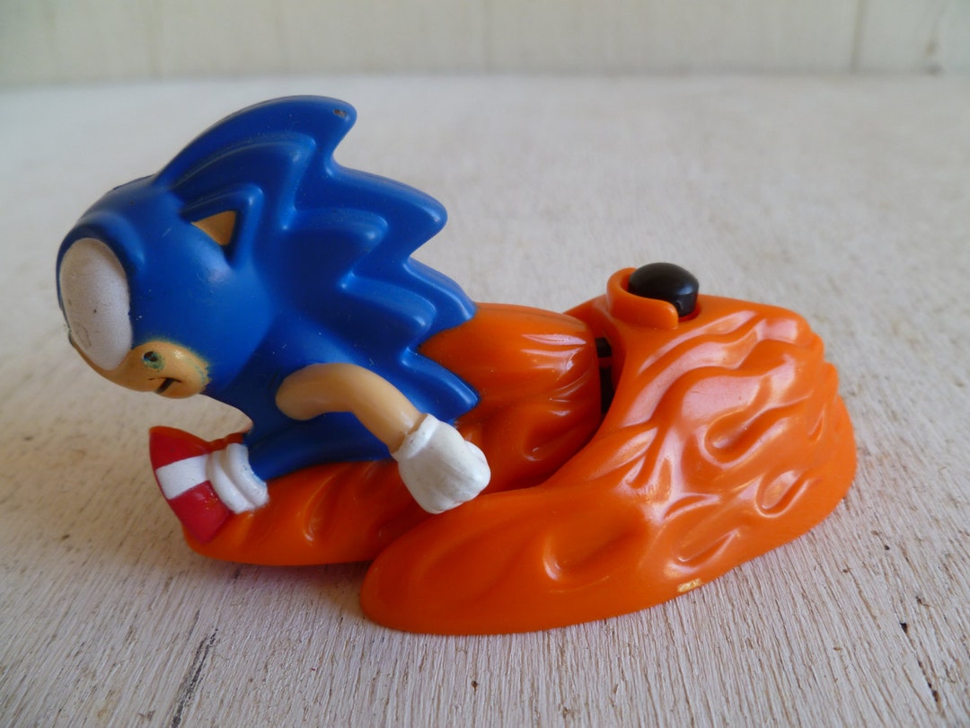 Sonic the Hedgehog Car Cake Topper 2 Tall 1993 Sega 2 Piece - Etsy