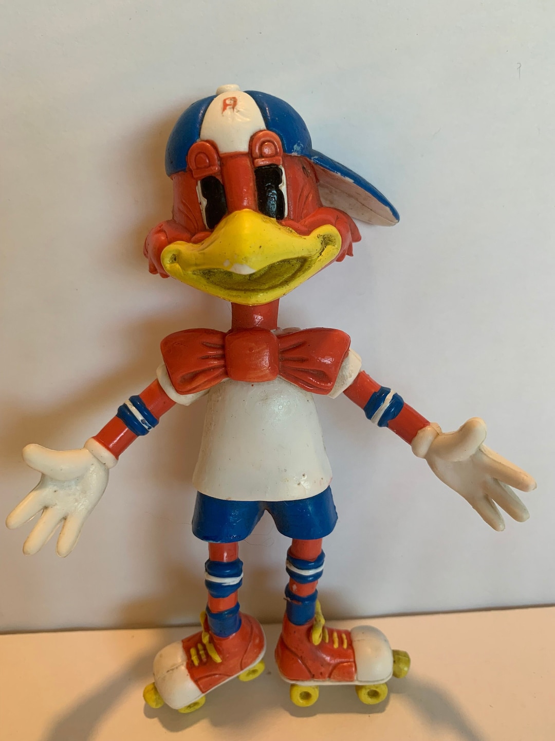 Red Robin Bendable Mascot Bird Toy Figure 6" Tall Stuffed Animal Toy - Etsy