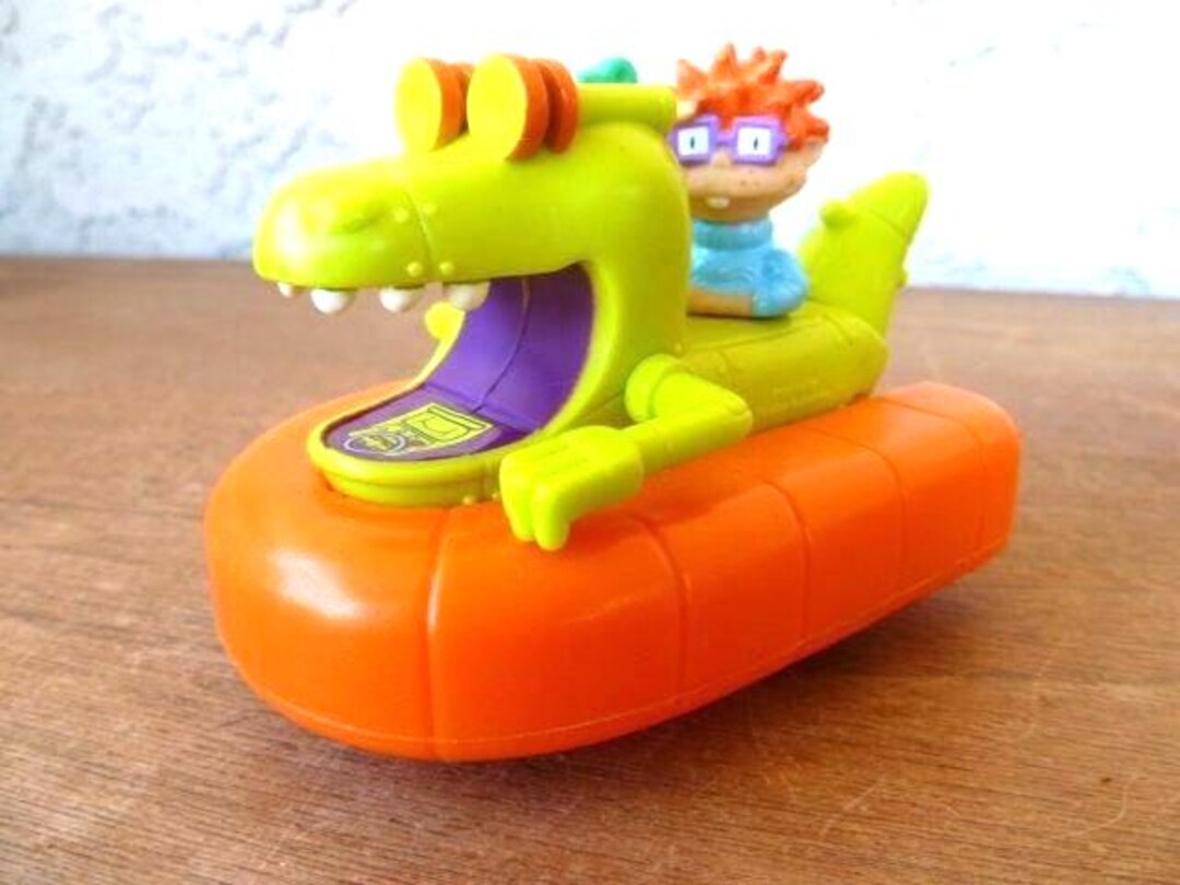 Rugrats Chuckie Reptar Toy Cake Topper 2.75" Tall 1998 Burger King - Etsy