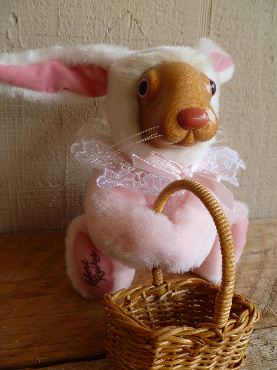 Robert Raikes Bunny Rabbit Plush "easter Bunny" 8" Tall 1991 Applause ...