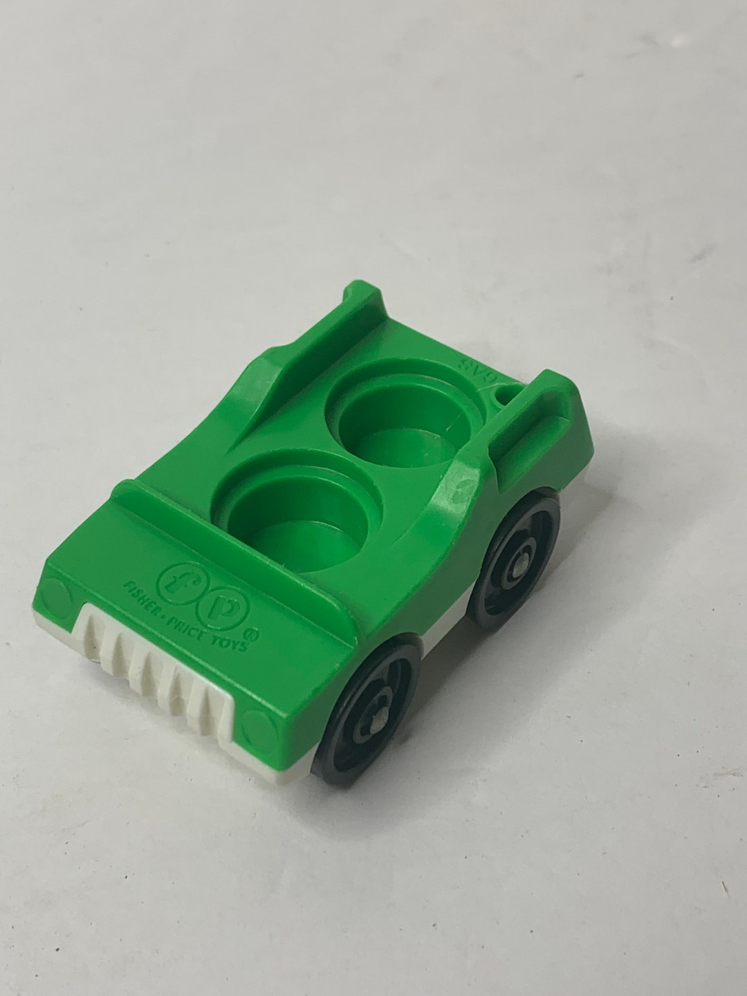 Fisher Price Little People Green Car Vintage 2 Person Car - Etsy