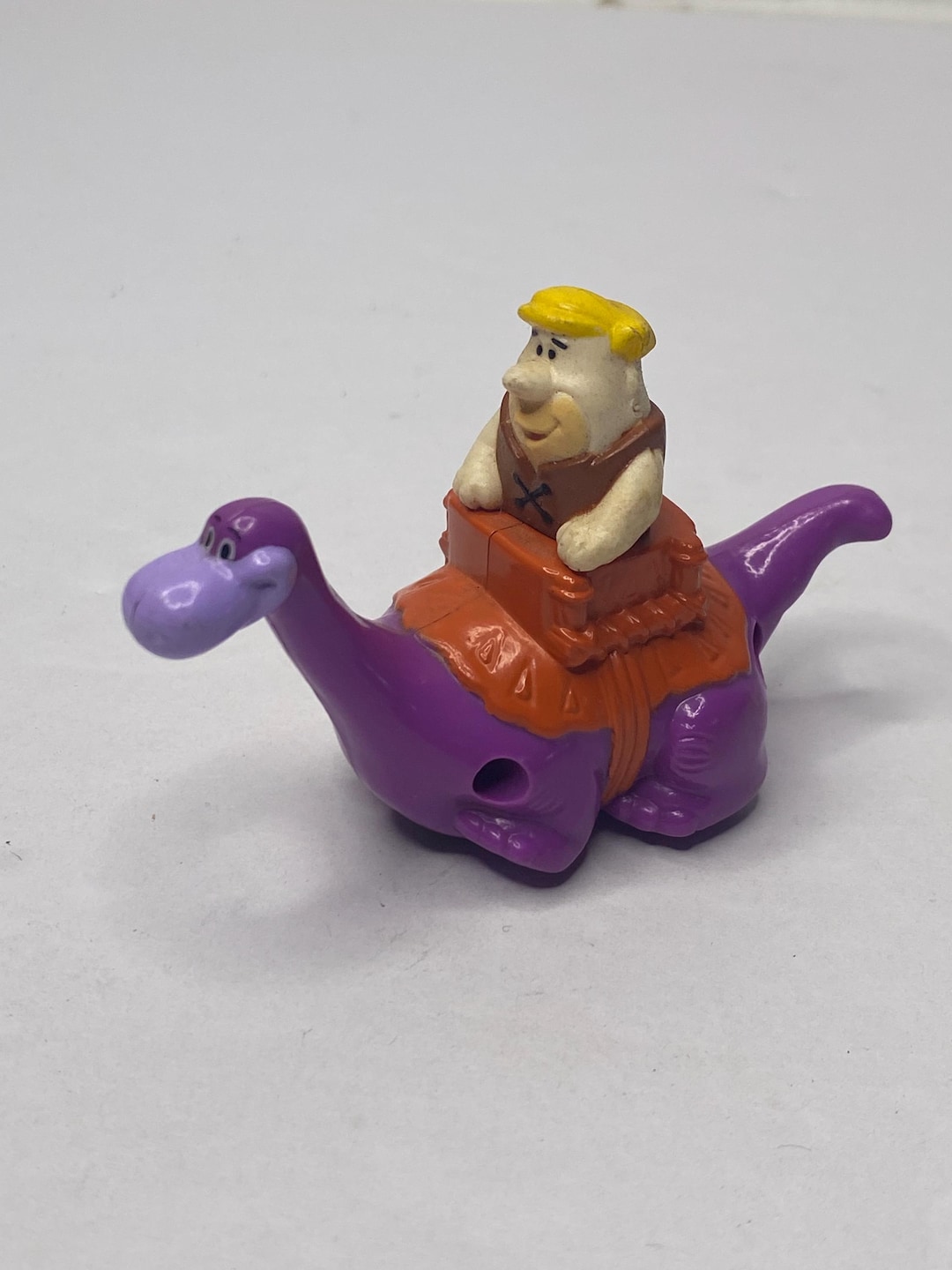 The Flintstones Barney Rubble Dino Racers PVC Cake Topper 3.25" Tall ...