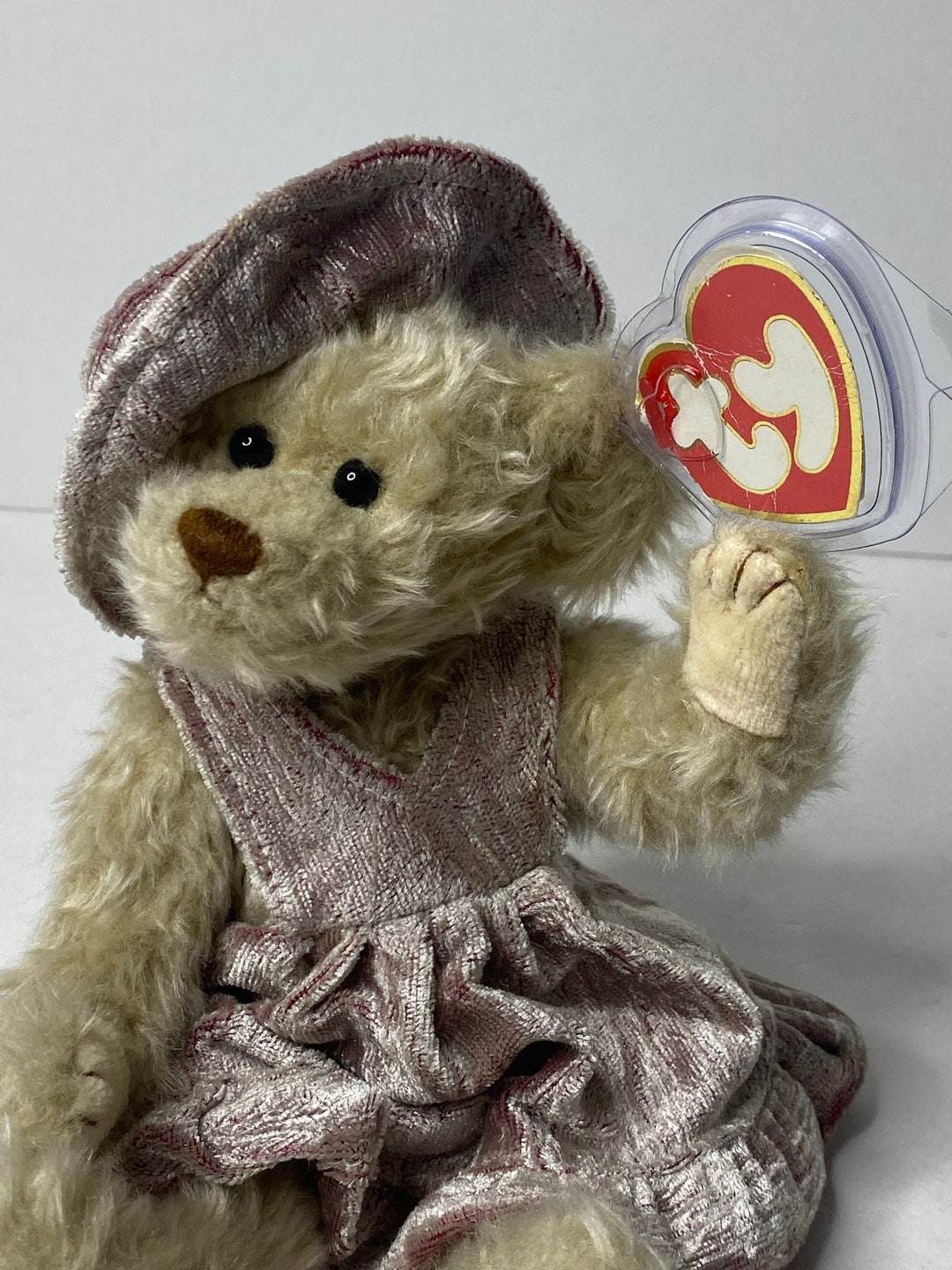 Ty Attic Treasures Jointed Plush Bunny Rabbit W/ Tags Darlene "your ...