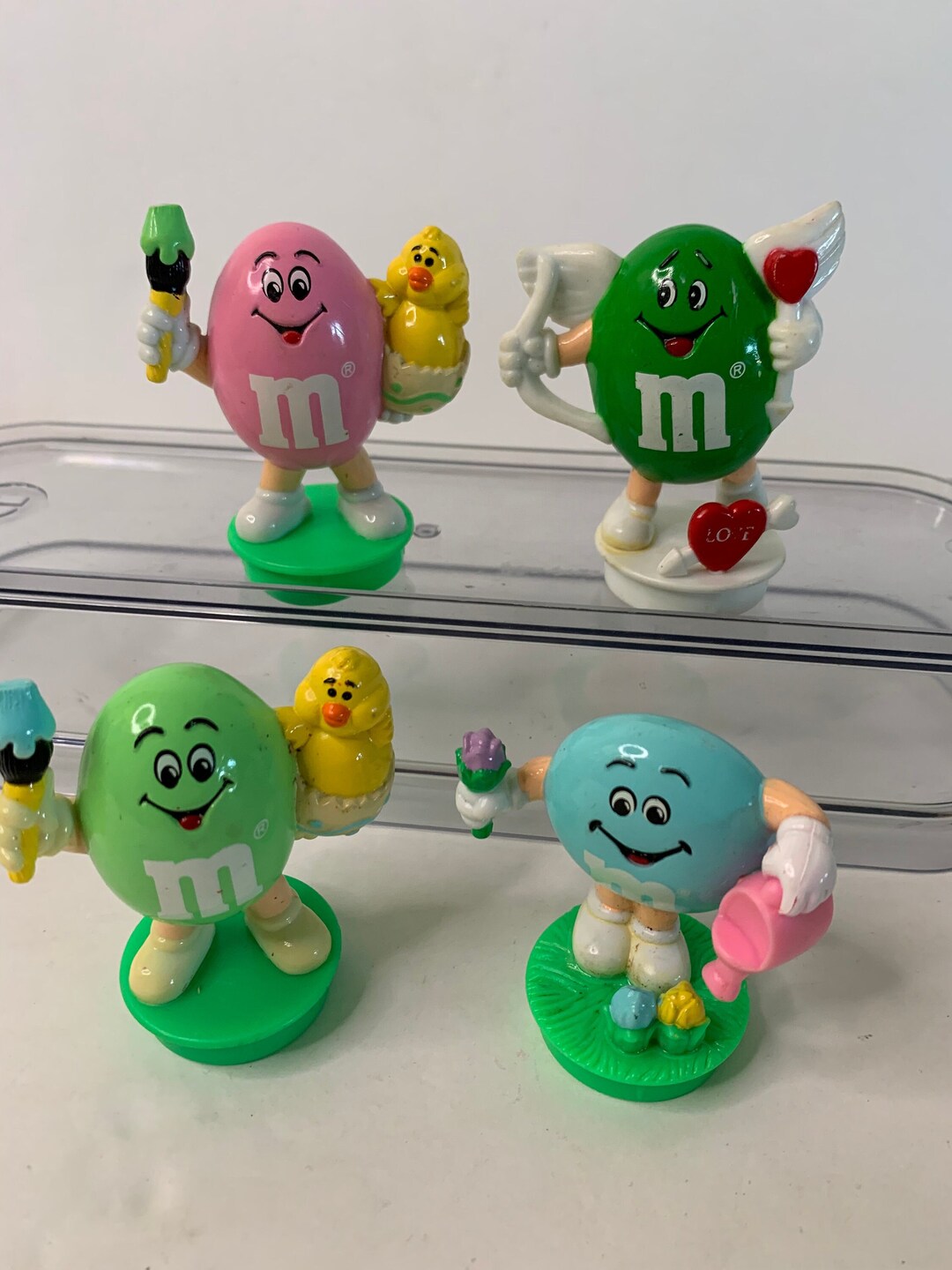 M & M Easter Ornaments Candy Tube Toppers Set of 4 - Etsy