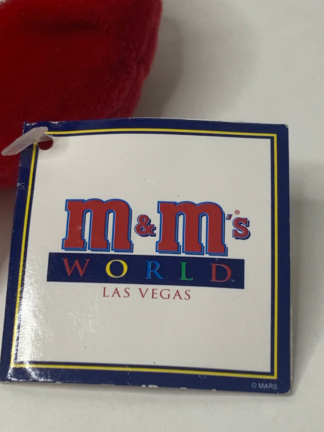 Mars Inc M & M's World Las Vegas Plush Red M and M W/ Tags 4 Tall - Etsy