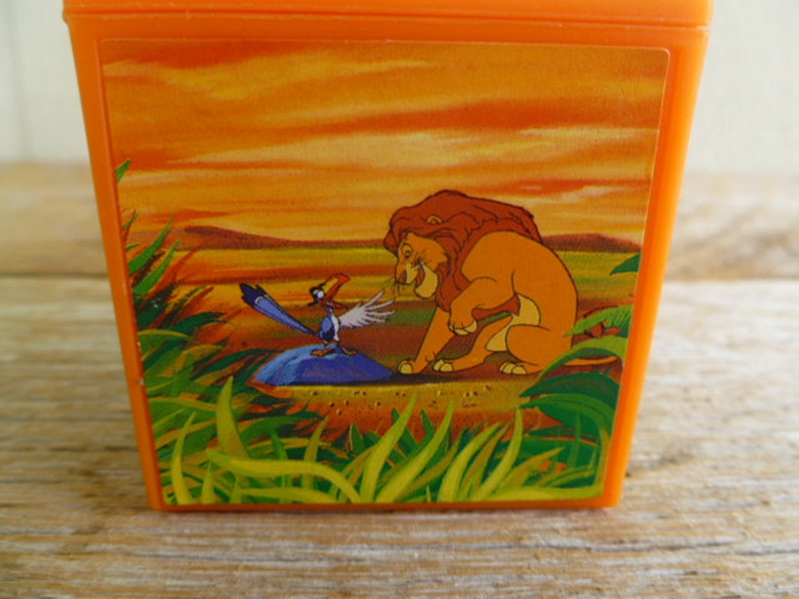 Disney Lion King Simba Finger Puppet Burger King - Etsy