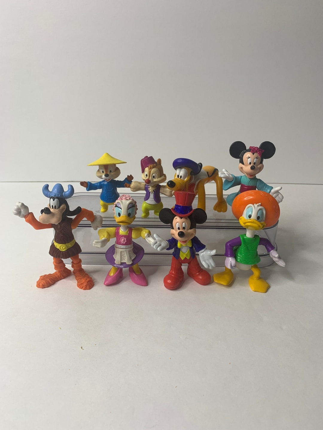 Mickey & Friends Epcot Center Set of 8 Disney Cake Toppers - Etsy