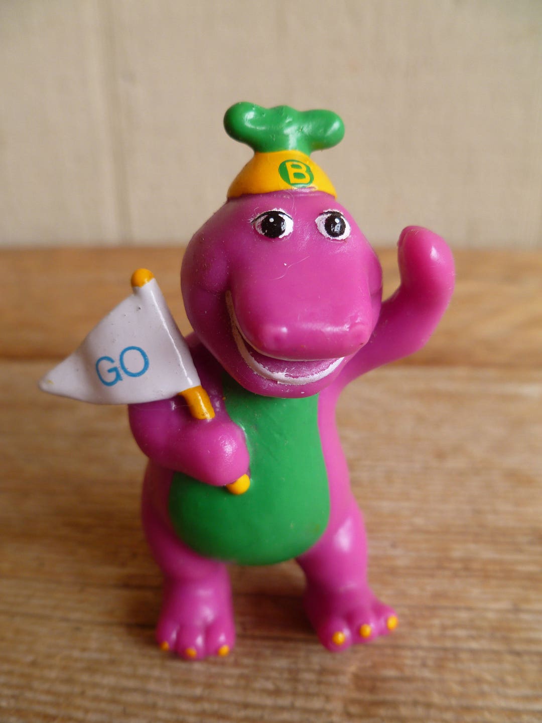 Barney Go School Cake Topper Pvc Hard to Find 2.5" Tall 1993 - Etsy