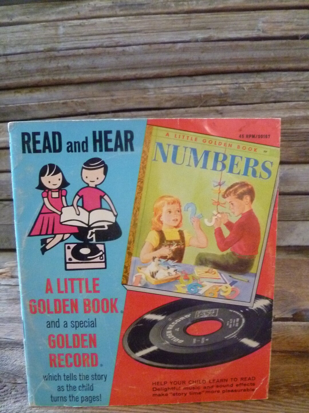 Collectable "numbers" Golden Book and Record 1955 - Etsy
